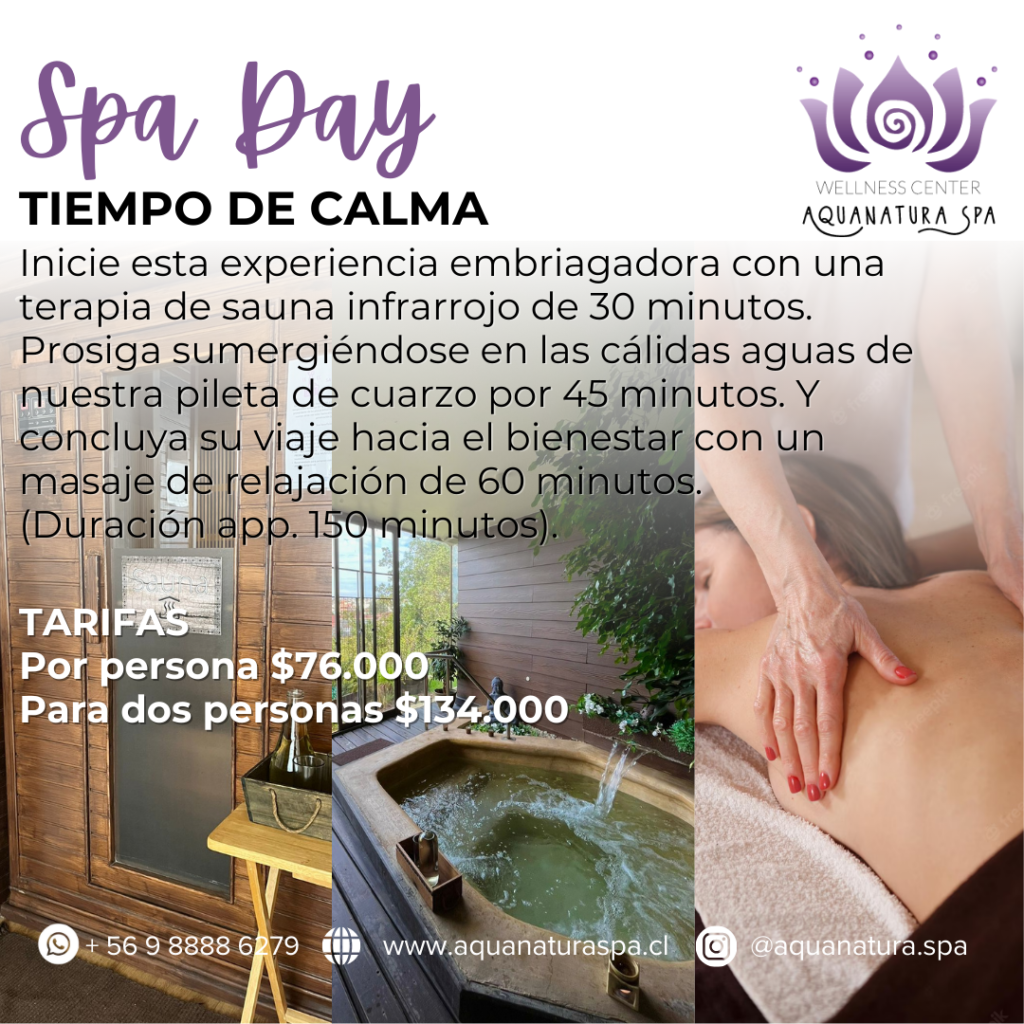 Spa Day Tiempo de Calma - AQUANATURA SPA